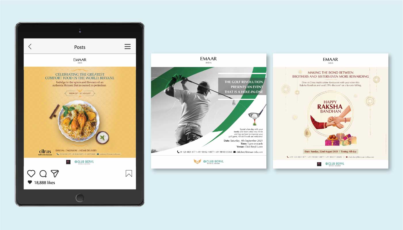 Emaar – Advertising & Designing Services Case Study by 4AM