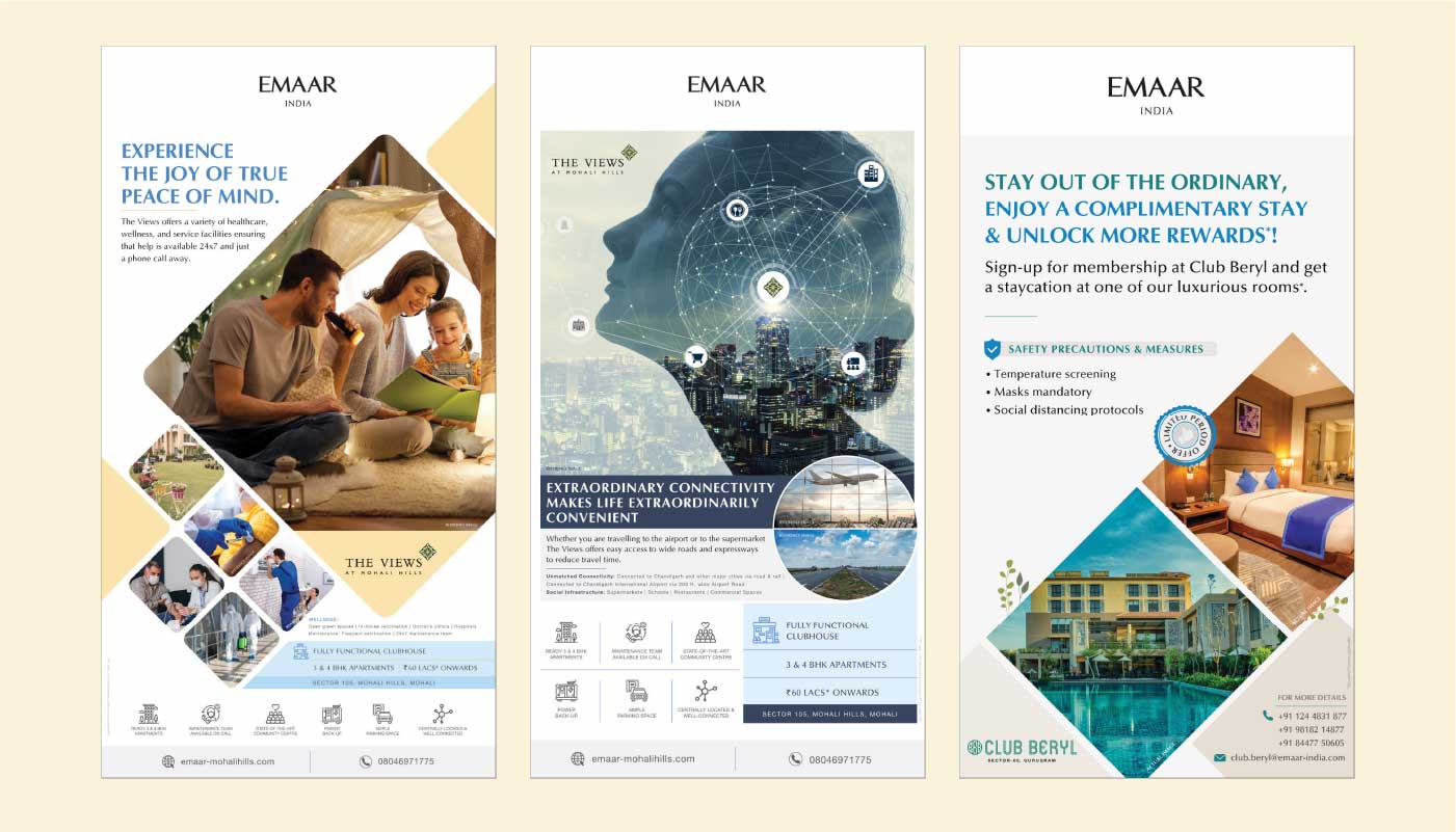 Emaar – Advertising & Designing Services Case Study by 4AM